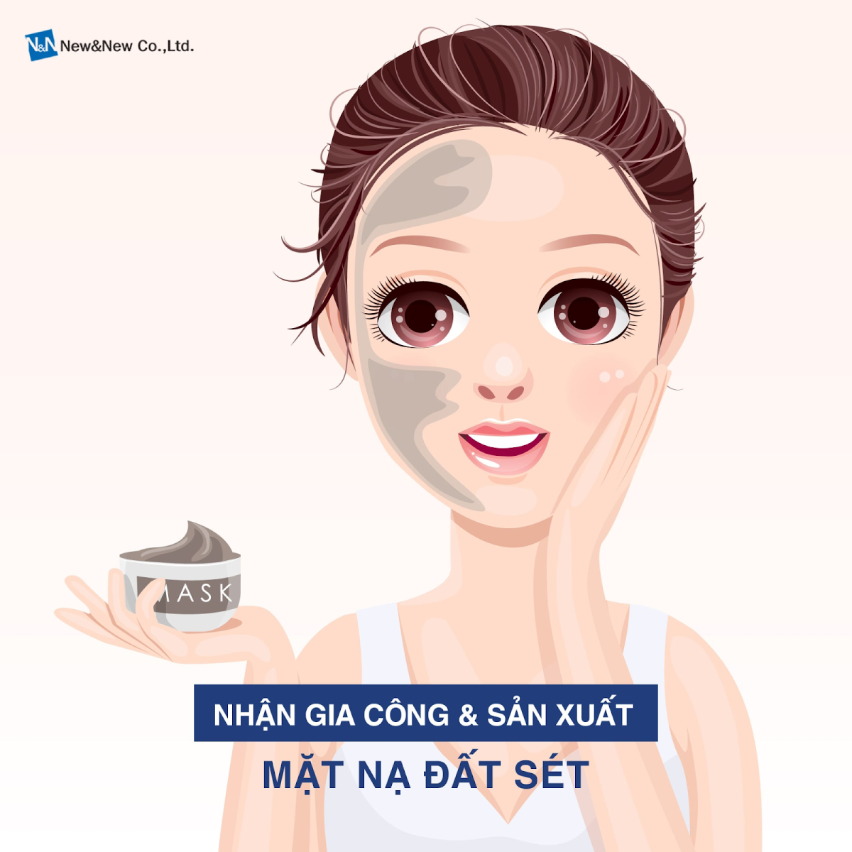Gia Công Mặt Nạ Đất Sét